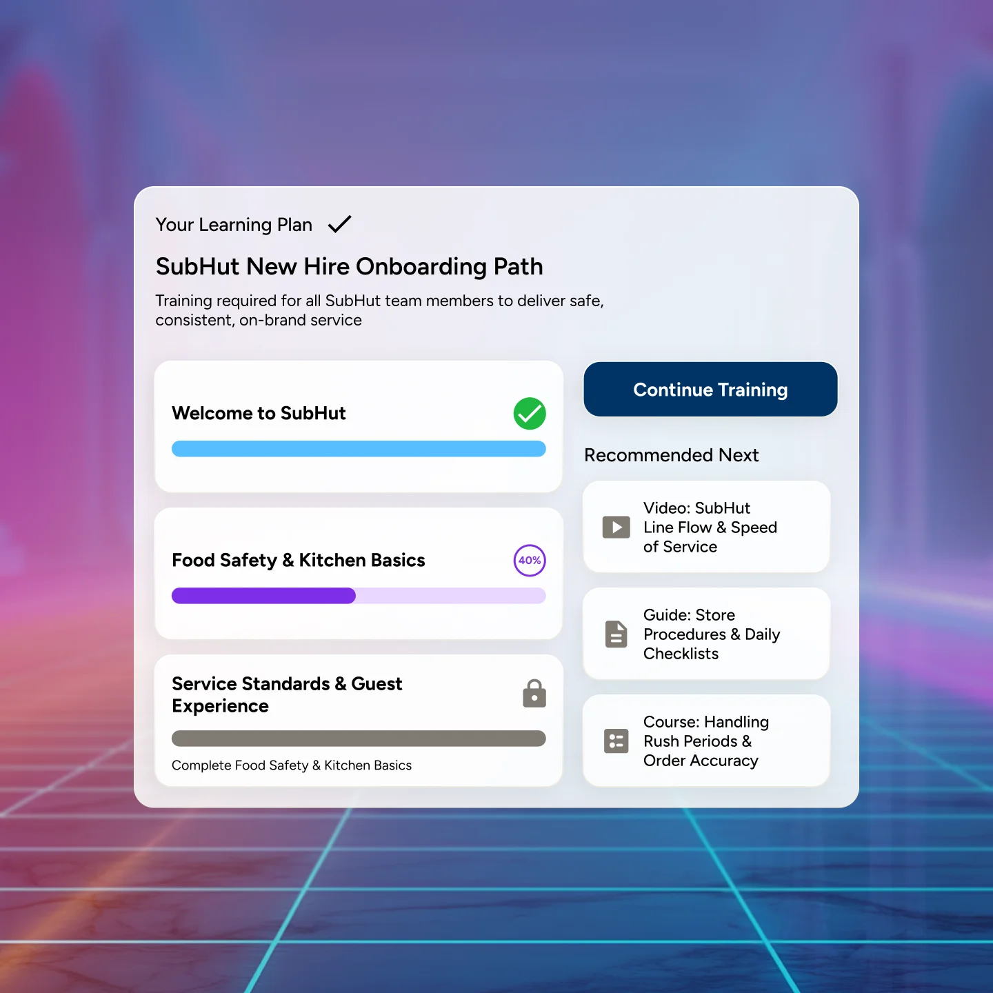 Best LMS for restaurants | Docebo
