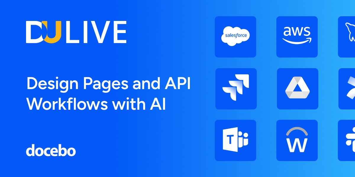 Design Pages and API Workflows with AI - Docebo