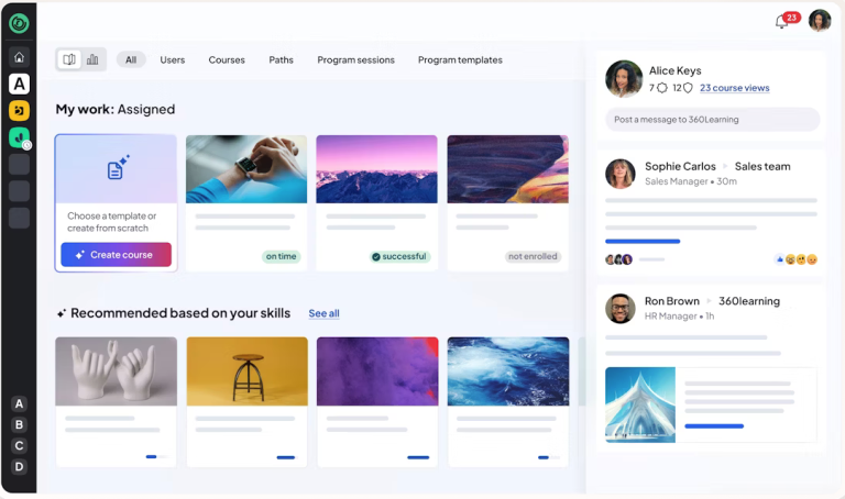 10 Top AI LMS & AI-powered Learning Platforms
